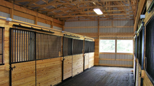 Equestrian Post Frame Buildings – Insulated Equestrian Buildings ...